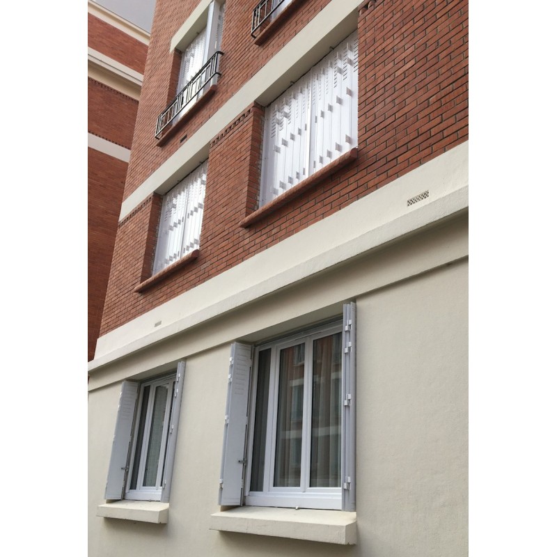 Persienne en fer avec ou sans tapée et peinture | 100% Menuiseries